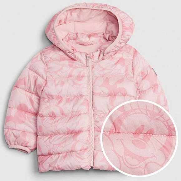 GAP | Jackets & Coats | Minnie Mouse Puffer | Poshmark